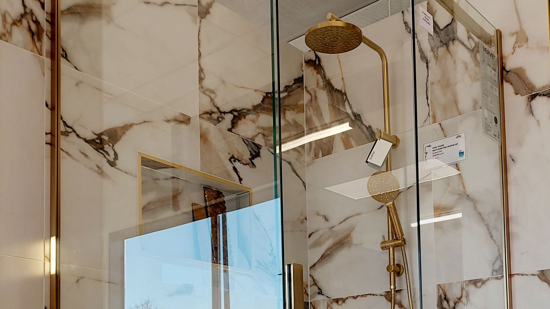 Aurous Calacatta Matt 600x600 » Tile Warehouse