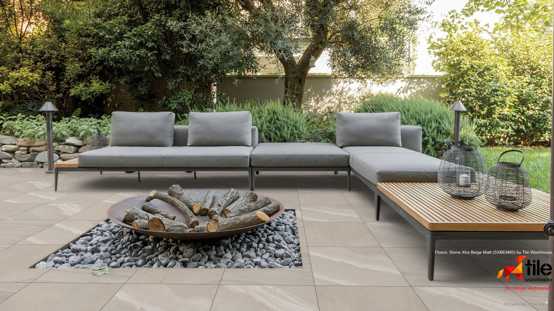 Stone Xtra Beige Grip 600x600 » Tile Warehouse